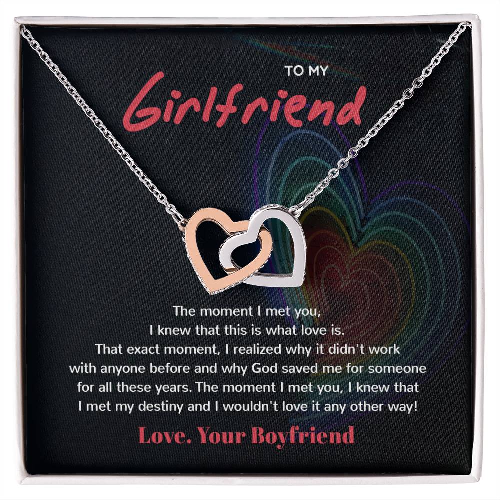 Interlocking Hearts - From Your Boyfriend Interlocking Hearts Necklace ...