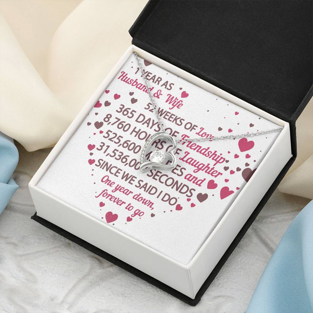 1st Anniversary Gift For Husband And Wife 1st Anniversary Gifts Foreve ...